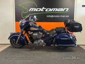 Blue Indian Chieftain 2015 in Tartu, with an engine capacity of 1.81 L and mileage of 75 thousand km for 11490 €, photo 6 on AUTOMOTO.COM.LV