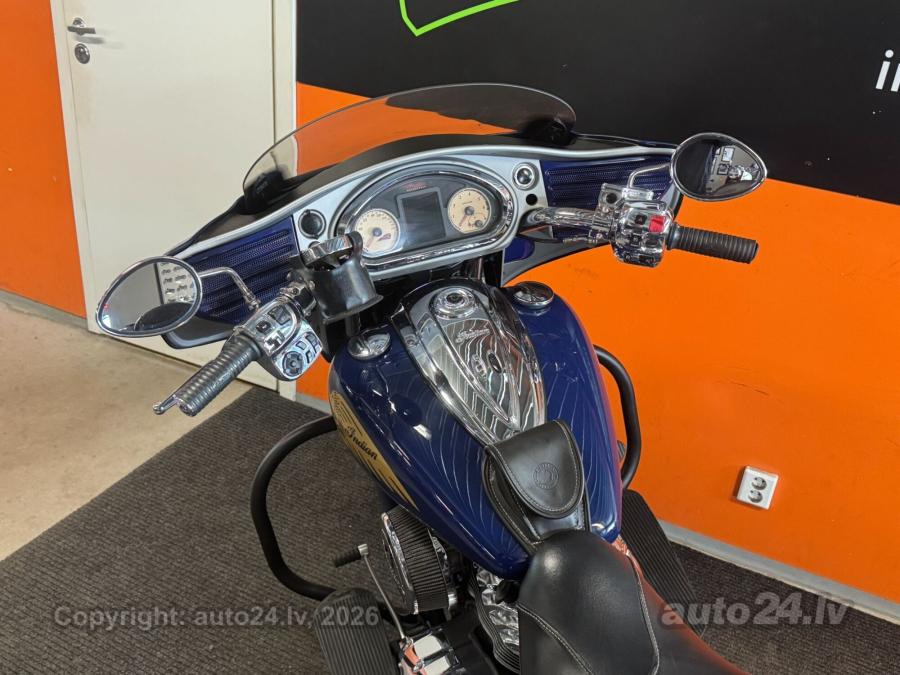 Blue Indian Chieftain 2015 in Tartu, with an engine capacity of 1.81 L and mileage of 75 thousand km for 11490 €, photo 10 on AUTOMOTO.COM.LV