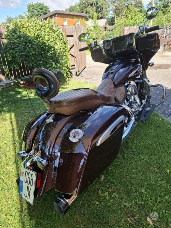 Brūns Indian Chieftain 2019 Kauņa, ar dzinēja tilpumu 1.81 L un nobraukumu 27 tūkst. km par 14500 €, foto 6 vietnē AUTOMOTO.COM.LV