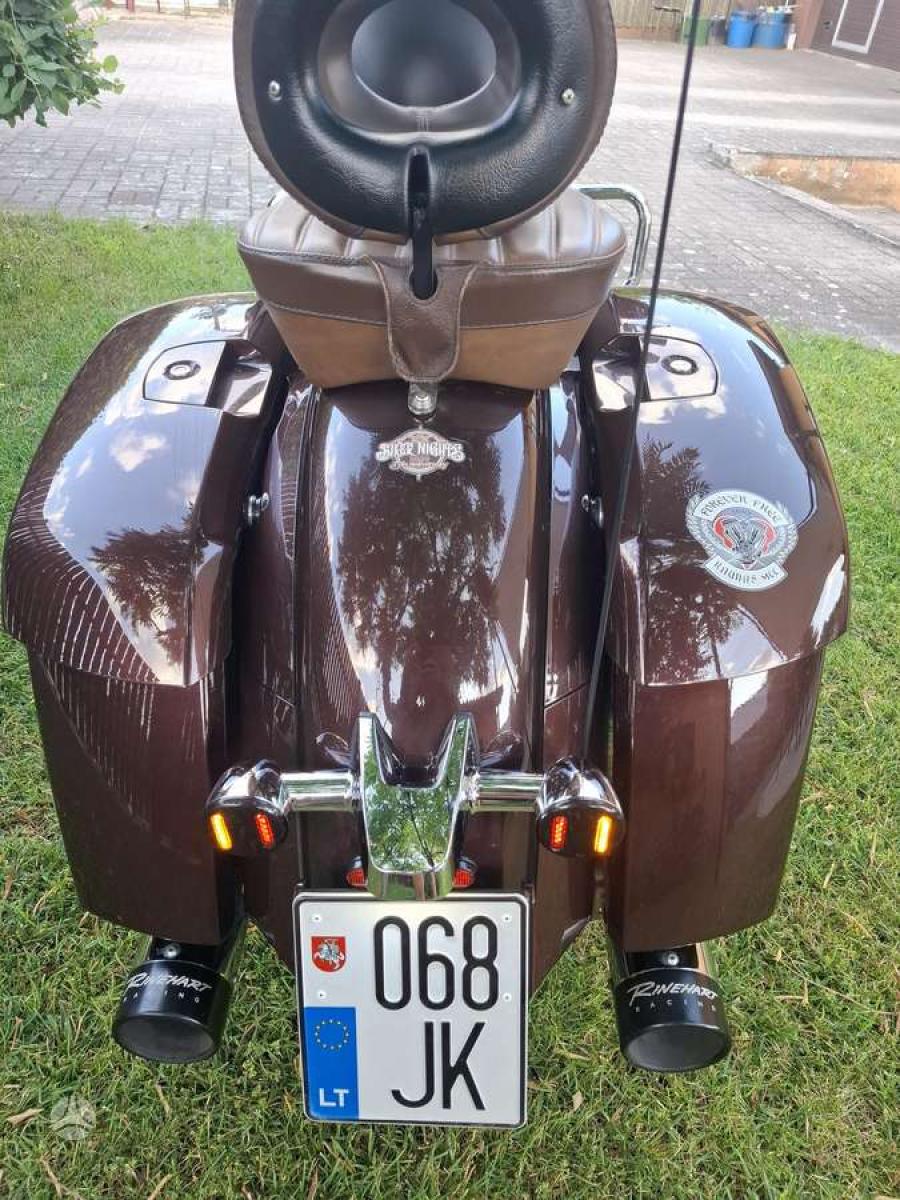 Brūns Indian Chieftain 2019 Kauņa, ar dzinēja tilpumu 1.81 L un nobraukumu 27 tūkst. km par 14500 €, foto 13 vietnē AUTOMOTO.COM.LV