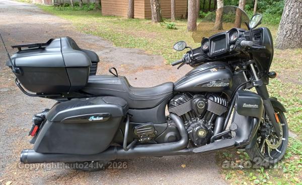 Черный Индиан Roadmaster 2024 в Таллин, объемом двигателя 1.89 л и пробегом 19 тыс. км за 21999 €, фото 1 на AUTOMOTO.COM.LV
