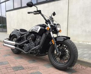 Black Indian Scout 2017 in Tallinn, with an engine capacity of 1.00 L and mileage of 7 thousand km for 10000 €, photo 2 on AUTOMOTO.COM.LV