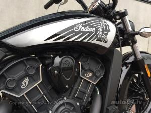 Black Indian Scout 2017 in Tallinn, with an engine capacity of 1.00 L and mileage of 7 thousand km for 10000 €, photo 4 on AUTOMOTO.COM.LV