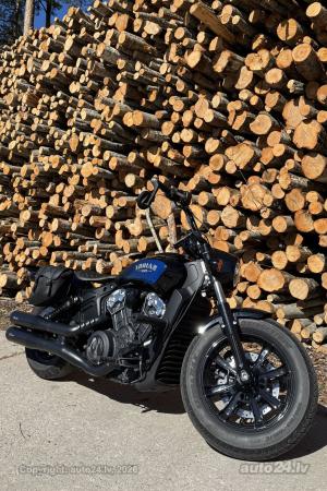 Black Indian Scout 2021 in Tartu, with an engine capacity of 1.13 L and mileage of 22 thousand km for 11999 €, photo 6 on AUTOMOTO.COM.LV