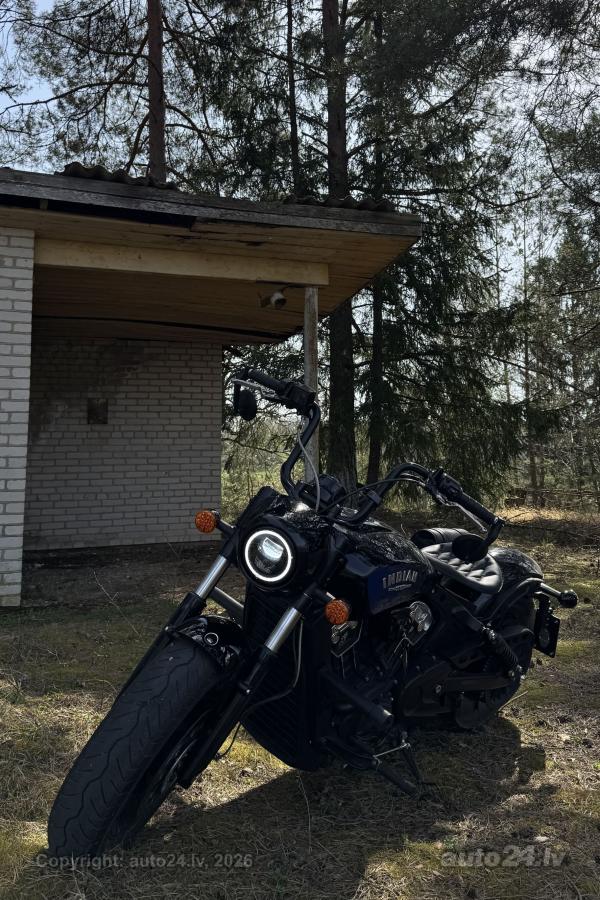 Black Indian Scout 2021 in Tartu, with an engine capacity of 1.13 L and mileage of 22 thousand km for 11999 €, photo 6 on AUTOMOTO.COM.LV
