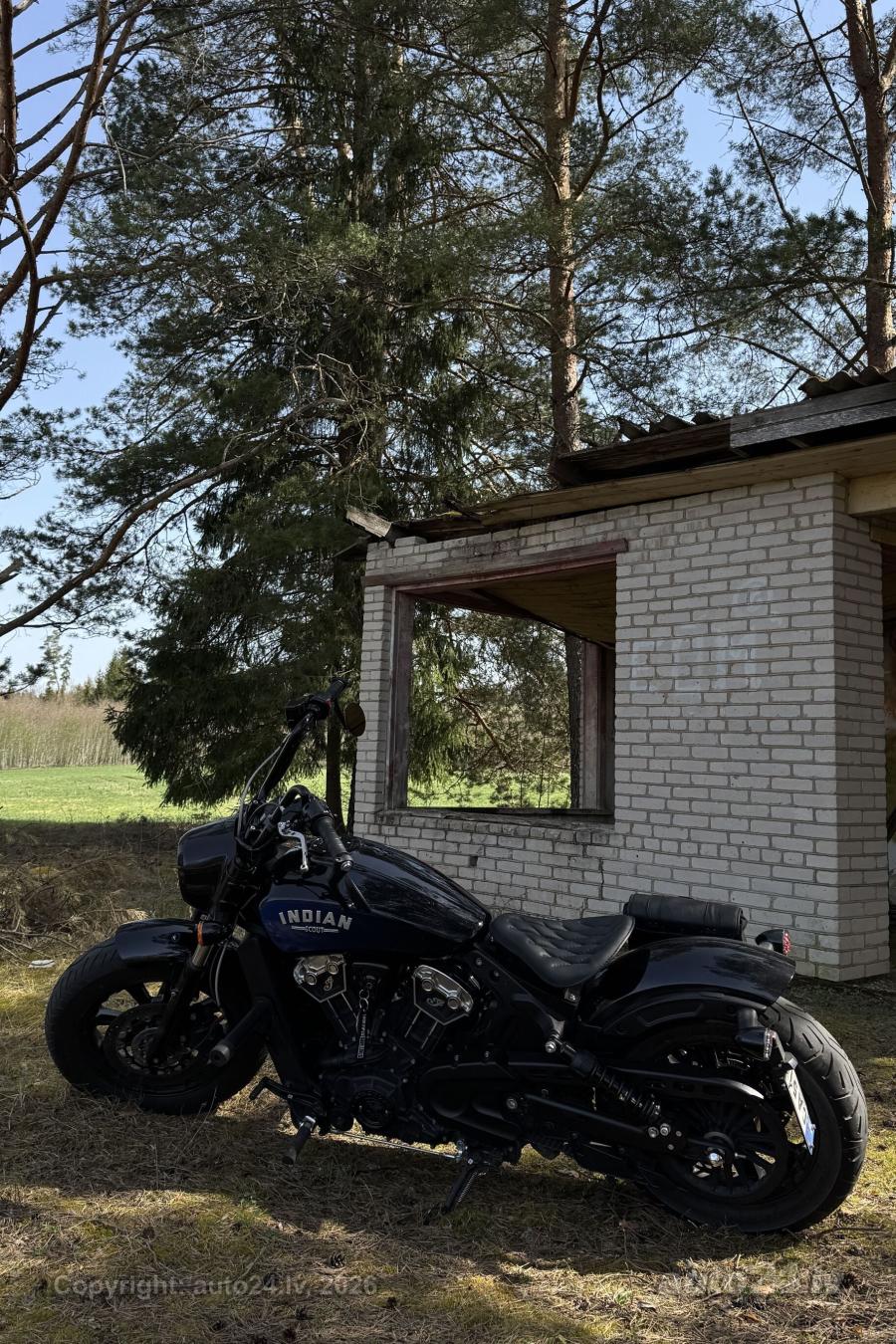 Black Indian Scout 2021 in Tartu, with an engine capacity of 1.13 L and mileage of 22 thousand km for 11999 €, photo 8 on AUTOMOTO.COM.LV
