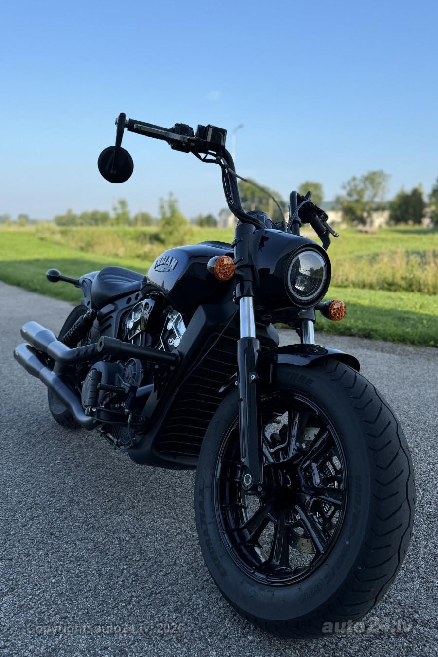 Black Indian Scout 2021 in Tartu, with an engine capacity of 1.13 L and mileage of 22 thousand km for 11999 €, photo 9 on AUTOMOTO.COM.LV