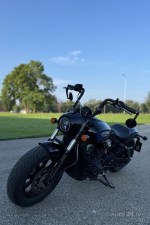 Black Indian Scout 2021 in Tartu, with an engine capacity of 1.13 L and mileage of 22 thousand km for 11999 €, photo 10 on AUTOMOTO.COM.LV