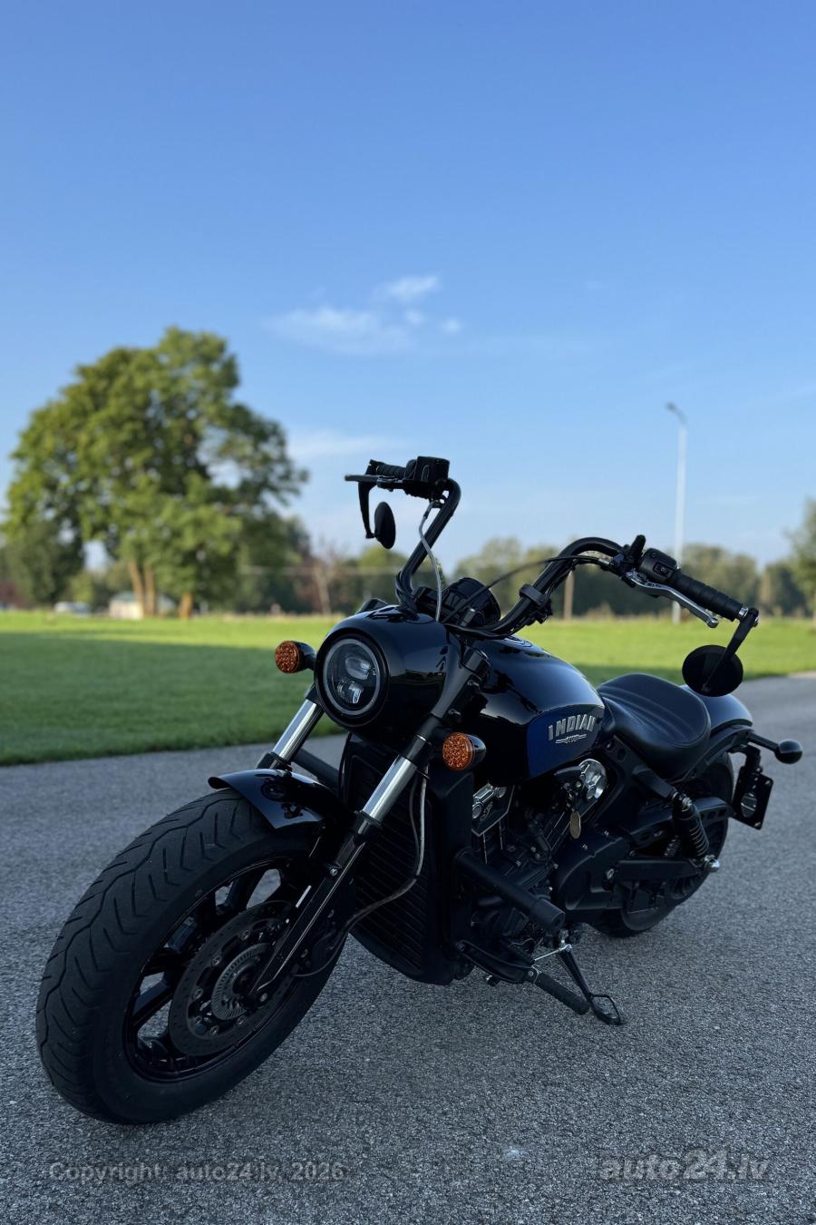 Black Indian Scout 2021 in Tartu, with an engine capacity of 1.13 L and mileage of 22 thousand km for 11999 €, photo 10 on AUTOMOTO.COM.LV