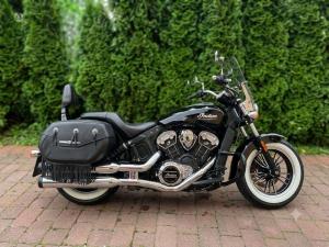 Black Indian Scout 2021 in Vilnius, with an engine capacity of 1.25 L and mileage of 20 thousand km for 11200 €, photo  on AUTOMOTO.COM.LV