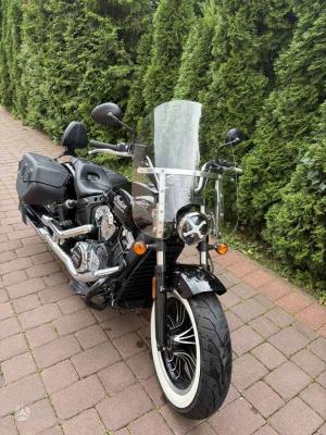 Black Indian Scout 2021 in Vilnius, with an engine capacity of 1.25 L and mileage of 20 thousand km for 11200 €, photo 7 on AUTOMOTO.COM.LV