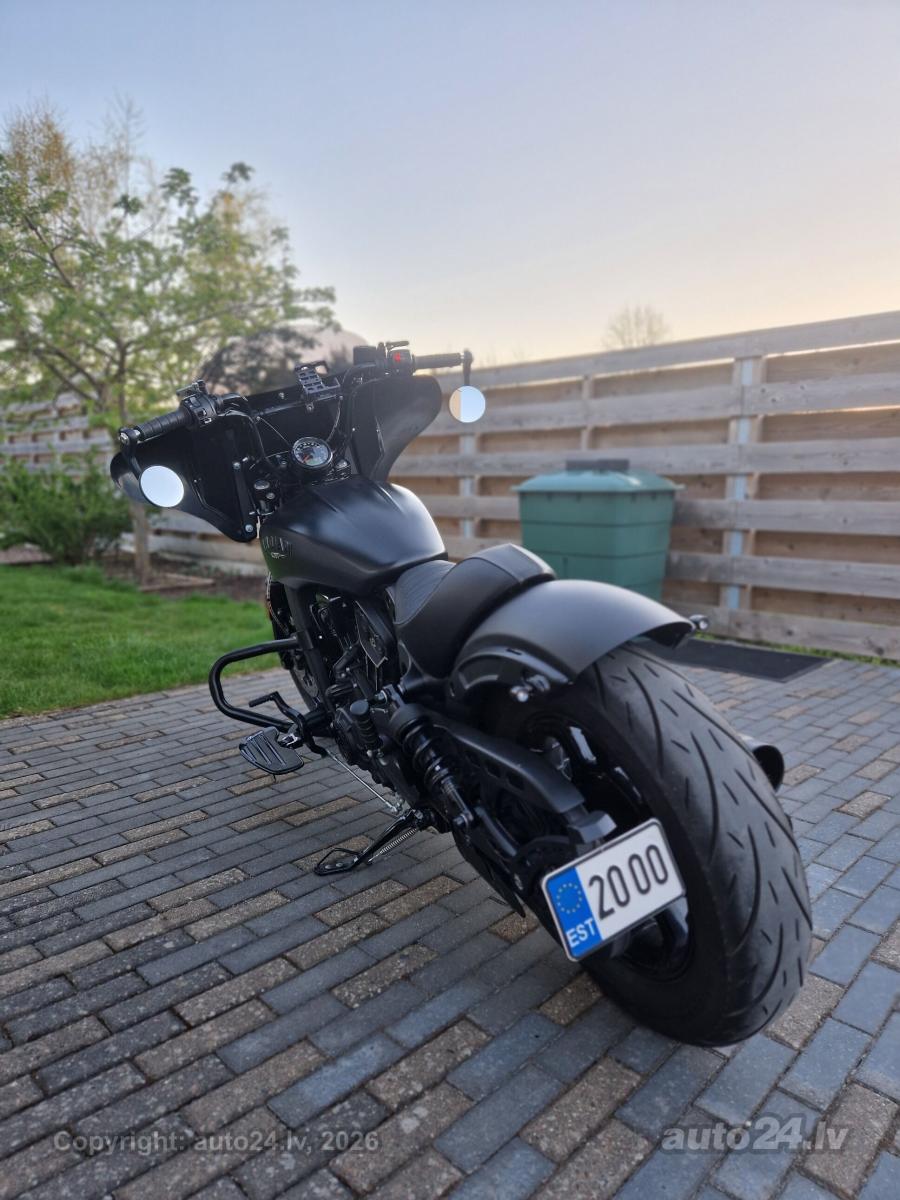 Melns Indian Scout 2023 Tallina, ar dzinēja tilpumu 1.34 L un nobraukumu 24 tūkst. km par 12900 €, foto 6 vietnē AUTOMOTO.COM.LV