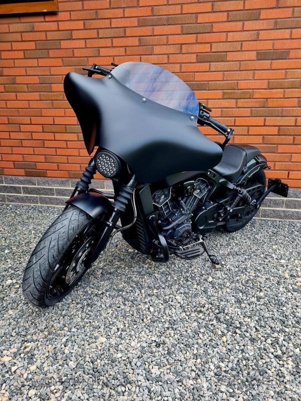 Black Indian Scout 2023 in Tartu, with an engine capacity of 1.13 L and mileage of 25 thousand km for 10750 €, photo 6 on AUTOMOTO.COM.LV