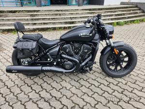 Melns Indian Scout 2025 Tallina, ar dzinēja tilpumu 1.25 L un nobraukumu 3 tūkst. km par 15900 €, foto 3 vietnē AUTOMOTO.COM.LV