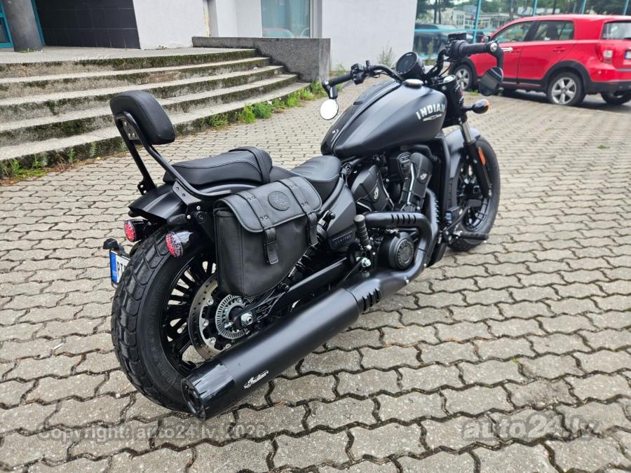 Melns Indian Scout 2025 Tallina, ar dzinēja tilpumu 1.25 L un nobraukumu 3 tūkst. km par 15900 €, foto 4 vietnē AUTOMOTO.COM.LV