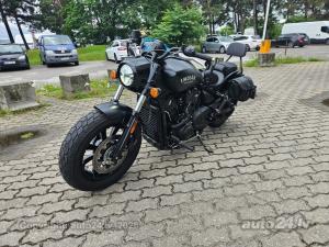 Melns Indian Scout 2025 Tallina, ar dzinēja tilpumu 1.25 L un nobraukumu 3 tūkst. km par 15900 €, foto 7 vietnē AUTOMOTO.COM.LV