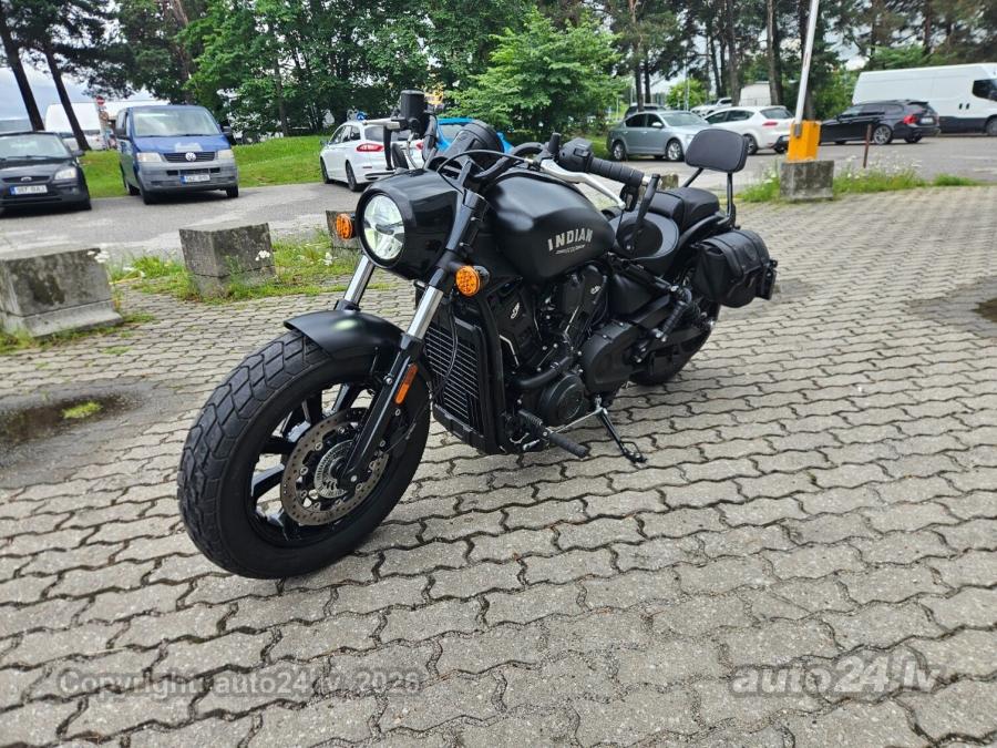 Melns Indian Scout 2025 Tallina, ar dzinēja tilpumu 1.25 L un nobraukumu 3 tūkst. km par 15900 €, foto 7 vietnē AUTOMOTO.COM.LV