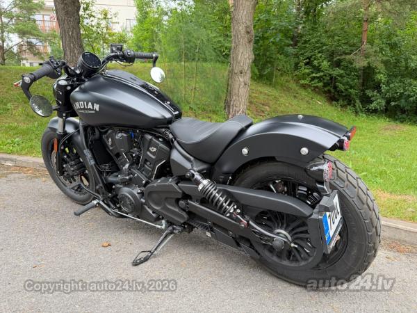 Black Indian Scout 2026 in Tallinn, with an engine capacity of 1.25 L and mileage of 1 thousand km for 19990 €, photo 3 on AUTOMOTO.COM.LV