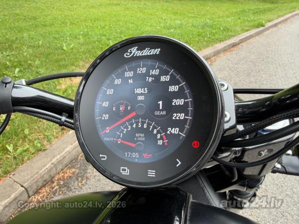 Black Indian Scout 2026 in Tallinn, with an engine capacity of 1.25 L and mileage of 1 thousand km for 19990 €, photo 5 on AUTOMOTO.COM.LV