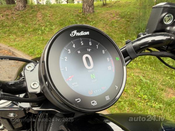 Black Indian Scout 2026 in Tallinn, with an engine capacity of 1.25 L and mileage of 1 thousand km for 19990 €, photo 7 on AUTOMOTO.COM.LV
