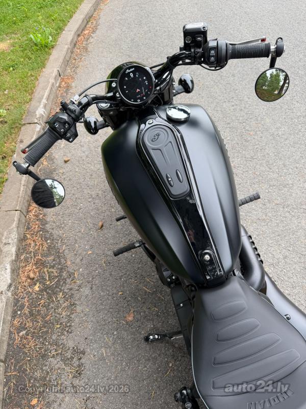 Black Indian Scout 2026 in Tallinn, with an engine capacity of 1.25 L and mileage of 1 thousand km for 19990 €, photo 8 on AUTOMOTO.COM.LV