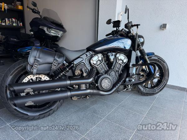 Zils Indian Scout 2022 Bauska, ar dzinēja tilpumu 1.13 L un nobraukumu 14 tūkst. km par 16500 €, foto 6 vietnē AUTOMOTO.COM.LV