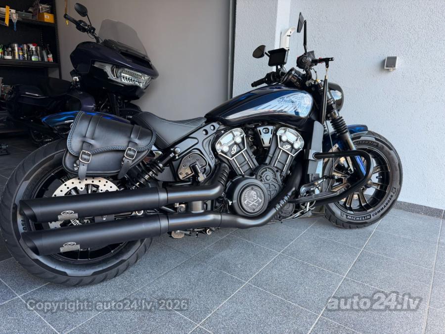 Zils Indian Scout 2022 Bauska, ar dzinēja tilpumu 1.13 L un nobraukumu 14 tūkst. km par 16500 €, foto 7 vietnē AUTOMOTO.COM.LV