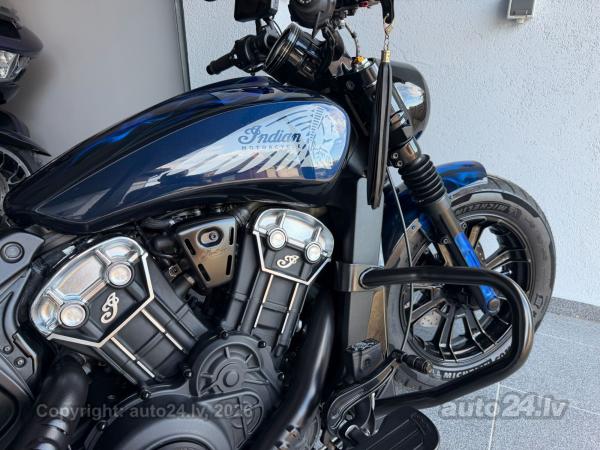 Zils Indian Scout 2022 Bauska, ar dzinēja tilpumu 1.13 L un nobraukumu 14 tūkst. km par 16500 €, foto 7 vietnē AUTOMOTO.COM.LV