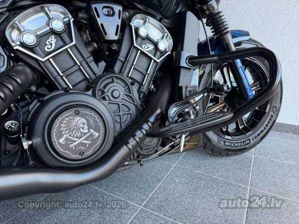 Zils Indian Scout 2022 Bauska, ar dzinēja tilpumu 1.13 L un nobraukumu 14 tūkst. km par 16500 €, foto 8 vietnē AUTOMOTO.COM.LV