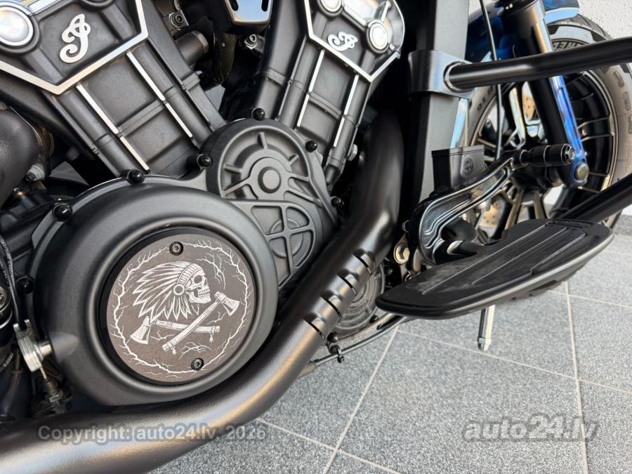 Zils Indian Scout 2022 Bauska, ar dzinēja tilpumu 1.13 L un nobraukumu 14 tūkst. km par 16500 €, foto 13 vietnē AUTOMOTO.COM.LV