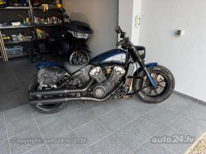 Zils Indian Scout 2022 Bauska, ar dzinēja tilpumu 1.13 L un nobraukumu 14 tūkst. km par 16500 €, foto 17 vietnē AUTOMOTO.COM.LV
