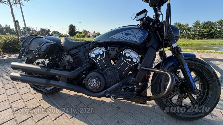 Zils Indian Scout 2022 Bauska, ar dzinēja tilpumu 1.13 L un nobraukumu 14 tūkst. km par 16500 €, foto 24 vietnē AUTOMOTO.COM.LV