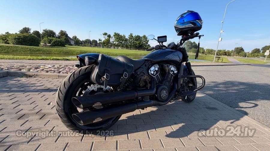 Zils Indian Scout 2022 Bauska, ar dzinēja tilpumu 1.13 L un nobraukumu 14 tūkst. km par 16500 €, foto 25 vietnē AUTOMOTO.COM.LV