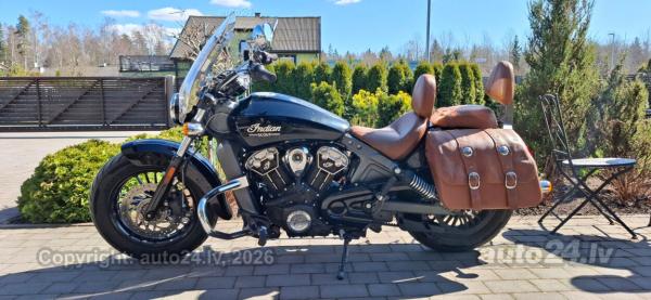 Pelēks Indian Scout 2015 Tallina, ar dzinēja tilpumu 1.13 L un nobraukumu 19 tūkst. km par 9800 €, foto 2 vietnē AUTOMOTO.COM.LV