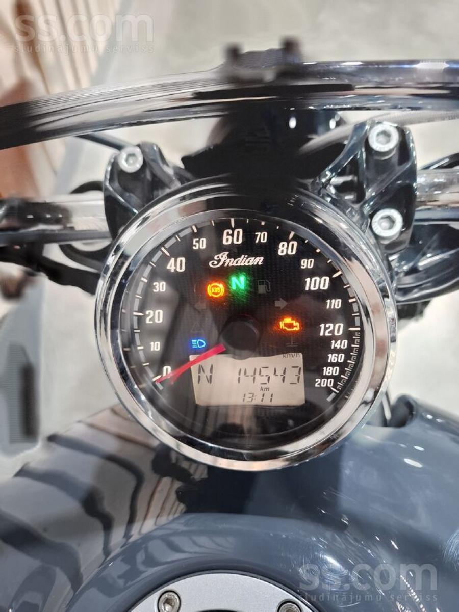Indian Scout 2021 in Riga, with an engine capacity of 1.20 L and mileage of 0 thousand km for 8700 €, photo 6 on AUTOMOTO.COM.LV