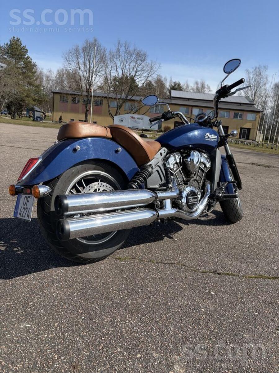 Indian Scout 2022 in Riga, with an engine capacity of 1.13 L and mileage of 0 thousand km for 9200 €, photo 1 on AUTOMOTO.COM.LV