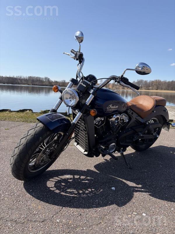 Indian Scout 2022 Rīga, ar dzinēja tilpumu 1.13 L un nobraukumu 0 tūkst. km par 9200 €, foto 3 vietnē AUTOMOTO.COM.LV