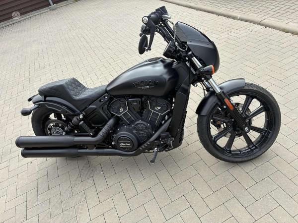 Indian Scout 2023 Viļņa, ar dzinēja tilpumu 1.13 L un nobraukumu 3 tūkst. km par 13550 €, foto 3 vietnē AUTOMOTO.COM.LV