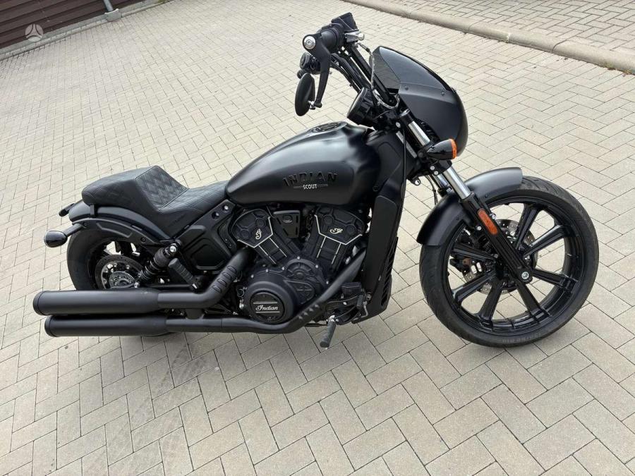 Indian Scout 2023 Viļņa, ar dzinēja tilpumu 1.13 L un nobraukumu 3 tūkst. km par 13550 €, foto 4 vietnē AUTOMOTO.COM.LV