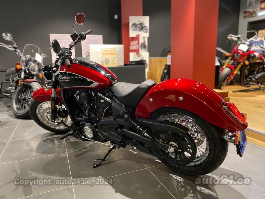 Indian Scout 2025 in Tallinn, with an engine capacity of 1.25 L and mileage of 0 thousand km for 16590 €, photo 6 on AUTOMOTO.COM.LV