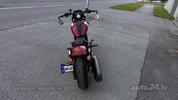 Sarkans Indian Scout 2025 Tallina, ar dzinēja tilpumu 1.25 L un nobraukumu 3 tūkst. km par 17700 €, foto 3 vietnē AUTOMOTO.COM.LV