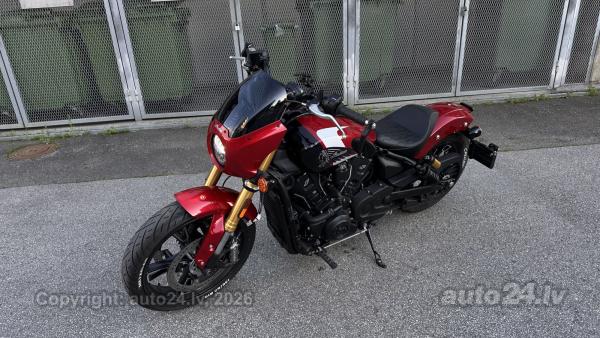 Sarkans Indian Scout 2025 Tallina, ar dzinēja tilpumu 1.25 L un nobraukumu 3 tūkst. km par 17700 €, foto 6 vietnē AUTOMOTO.COM.LV
