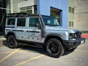 Pelēks Ineos Grenadier 2026 Tallina, ar dzinēja tilpumu 3.00 L un nobraukumu 7 tūkst. km par 109900 €, foto  vietnē AUTOMOTO.COM.LV