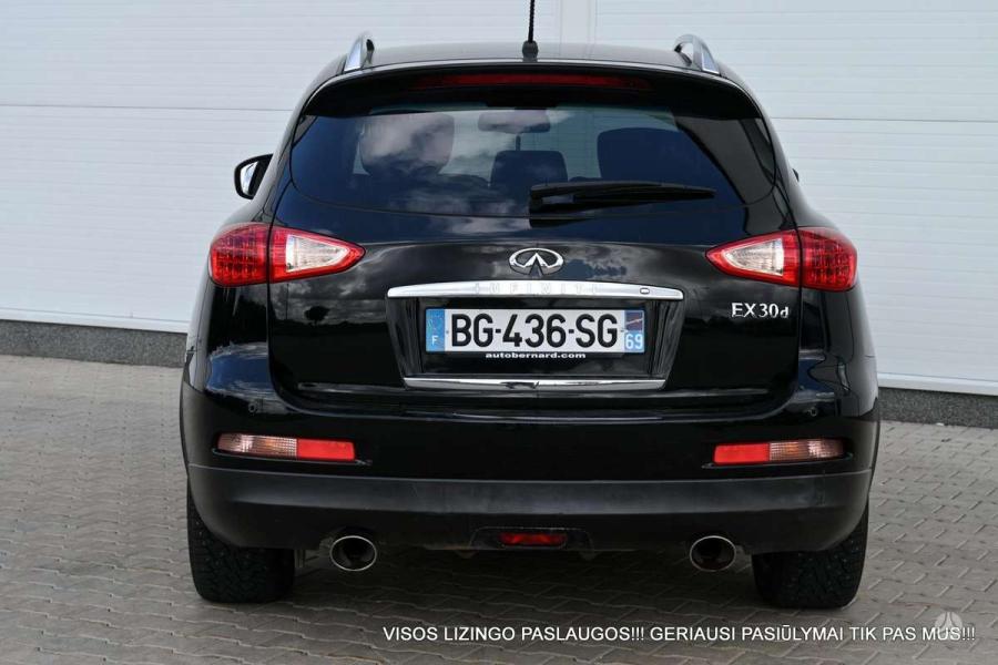 Black Infiniti ex-30 2011 in Kretinga, with an engine capacity of 3.00 L and mileage of 198 thousand km for 7899 €, photo 8 on AUTOMOTO.COM.LV