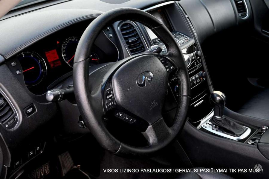 Black Infiniti ex-30 2011 in Kretinga, with an engine capacity of 3.00 L and mileage of 198 thousand km for 7899 €, photo 21 on AUTOMOTO.COM.LV