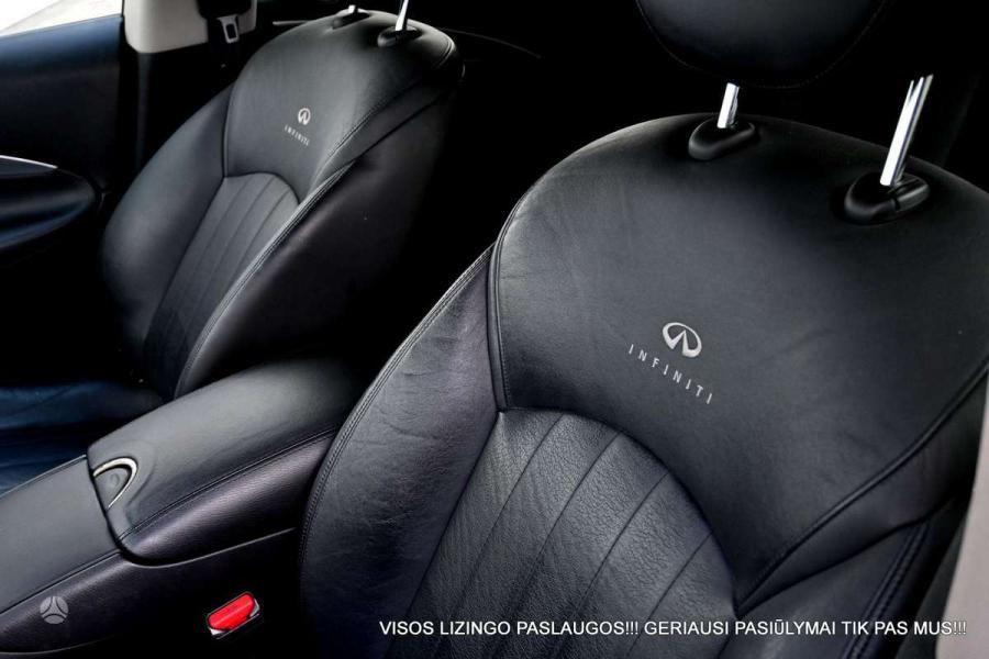 Black Infiniti ex-30 2011 in Kretinga, with an engine capacity of 3.00 L and mileage of 198 thousand km for 7899 €, photo 25 on AUTOMOTO.COM.LV