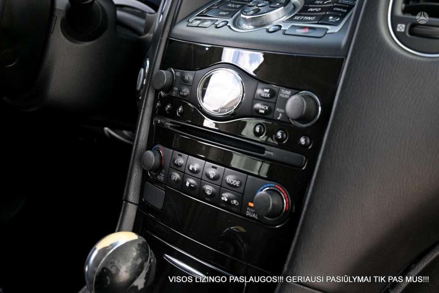 Black Infiniti ex-30 2011 in Kretinga, with an engine capacity of 3.00 L and mileage of 198 thousand km for 7899 €, photo 28 on AUTOMOTO.COM.LV