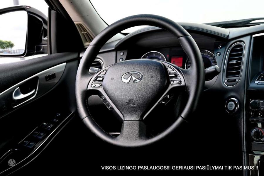 Black Infiniti ex-30 2011 in Kretinga, with an engine capacity of 3.00 L and mileage of 198 thousand km for 7899 €, photo 31 on AUTOMOTO.COM.LV