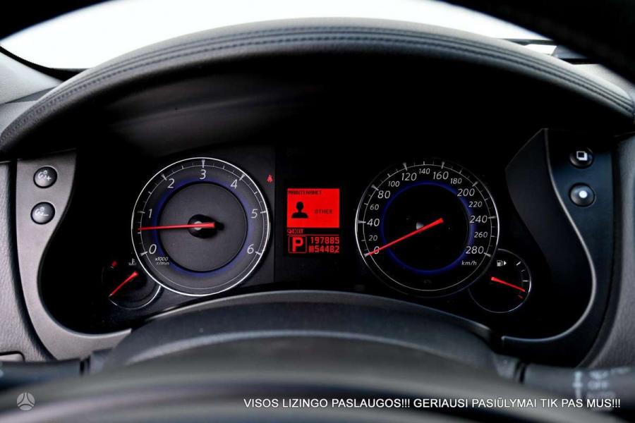 Black Infiniti ex-30 2011 in Kretinga, with an engine capacity of 3.00 L and mileage of 198 thousand km for 7899 €, photo 34 on AUTOMOTO.COM.LV