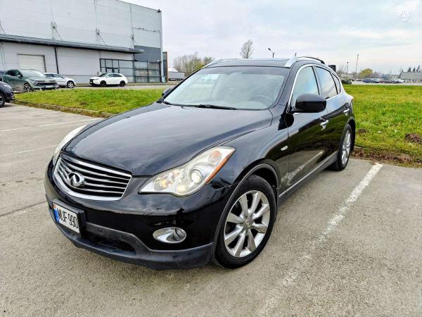 Melns Infiniti EX 35 2008 Šauļi, ar dzinēja tilpumu 3.50 L un nobraukumu 149 tūkst. km par 5380 €, foto 1 vietnē AUTOMOTO.COM.LV
